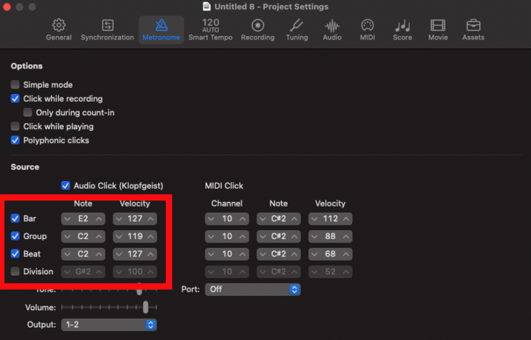 Custom Click Track (Metronome) in Logic Pro – Professional Composers