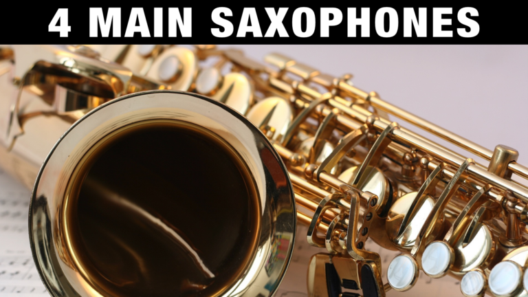 Quick Guide: The 4 Main Saxophones – Professional Composers